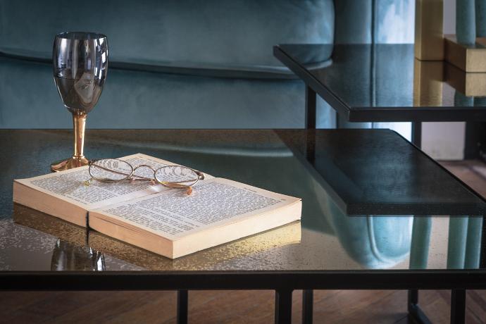 Gilded Surface coffee table | Re-loved